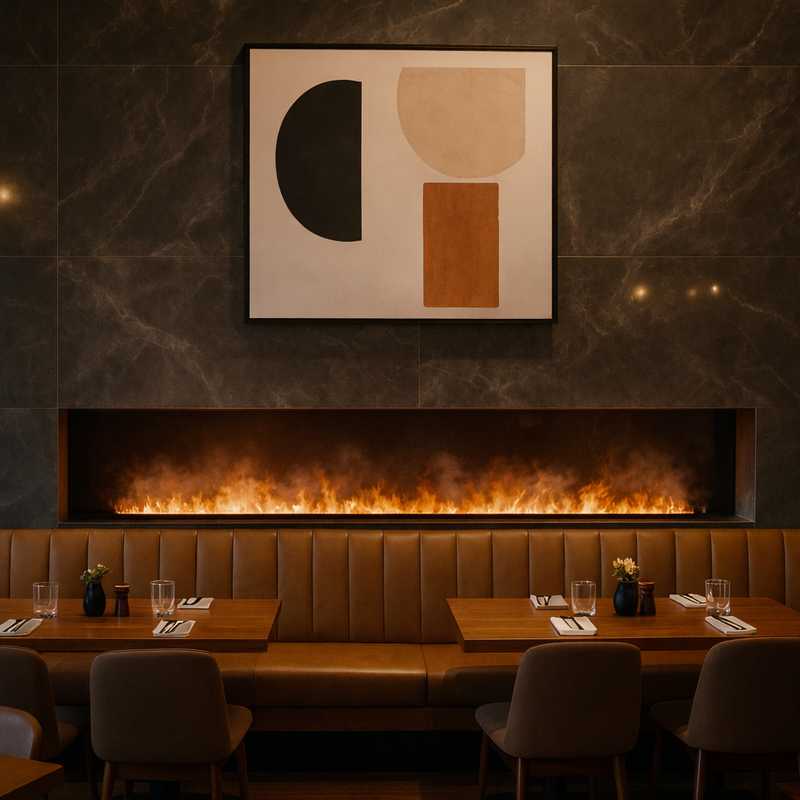 Aquafire® Pro - The Most Advanced Water Vapor Electric Fireplace