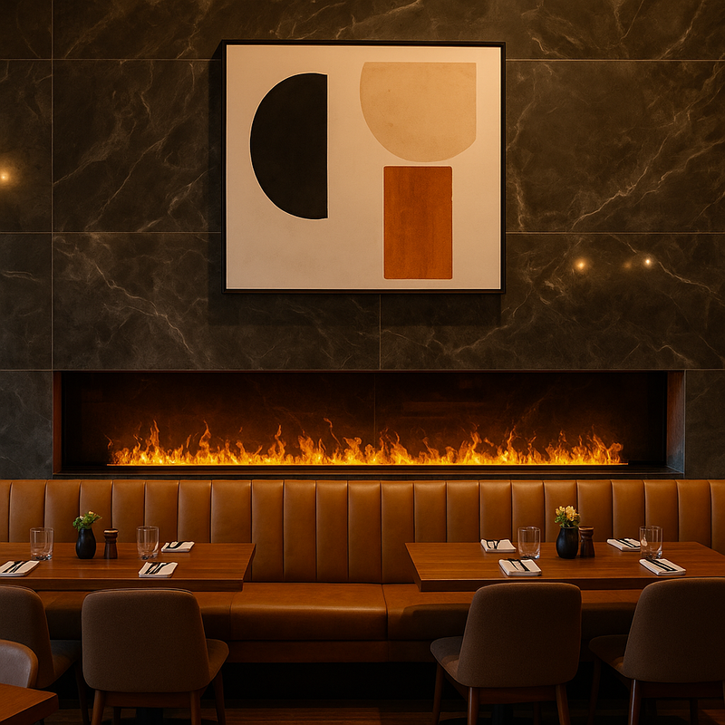 Aquafire Pro® - The Most Advanced Water Vapor Electric Fireplace Insert