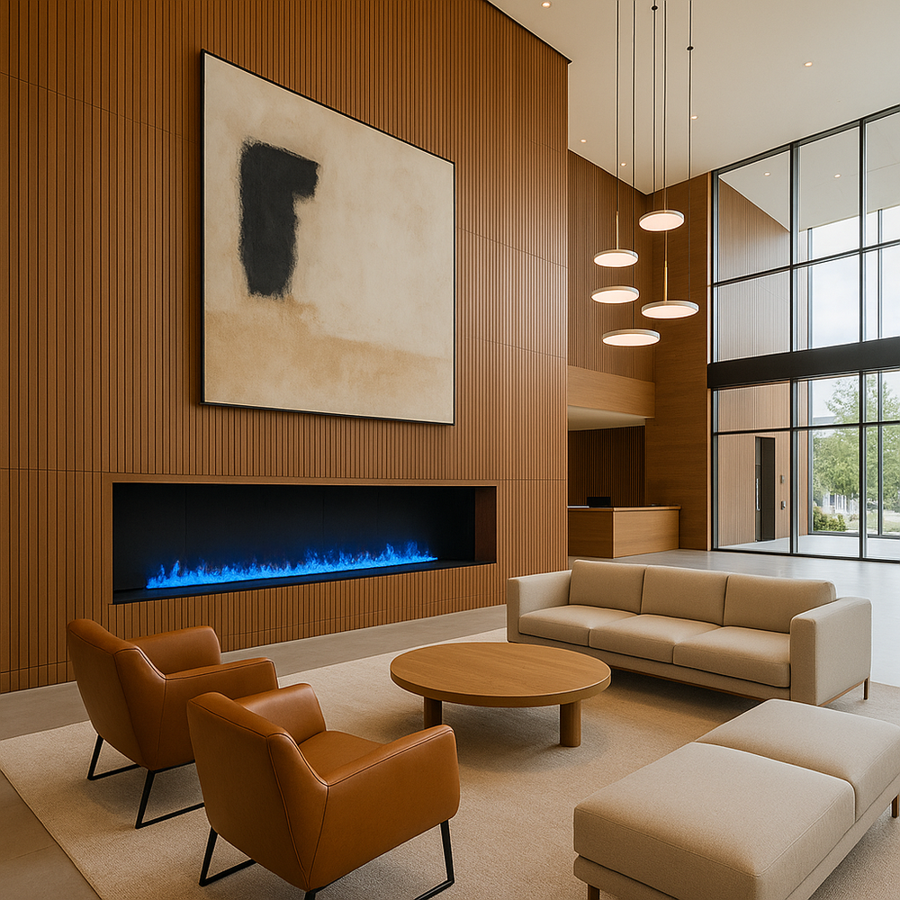 Aquafire Pro® - The Most Advanced Water Vapor Electric Fireplace Insert
