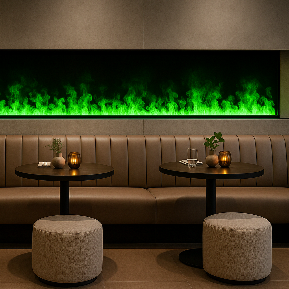 Aquafire Pro® - The Most Advanced Water Vapor Electric Fireplace Insert
